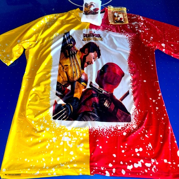 Shirts | Deadpool Wolverine Shirt And Socks | Poshmark